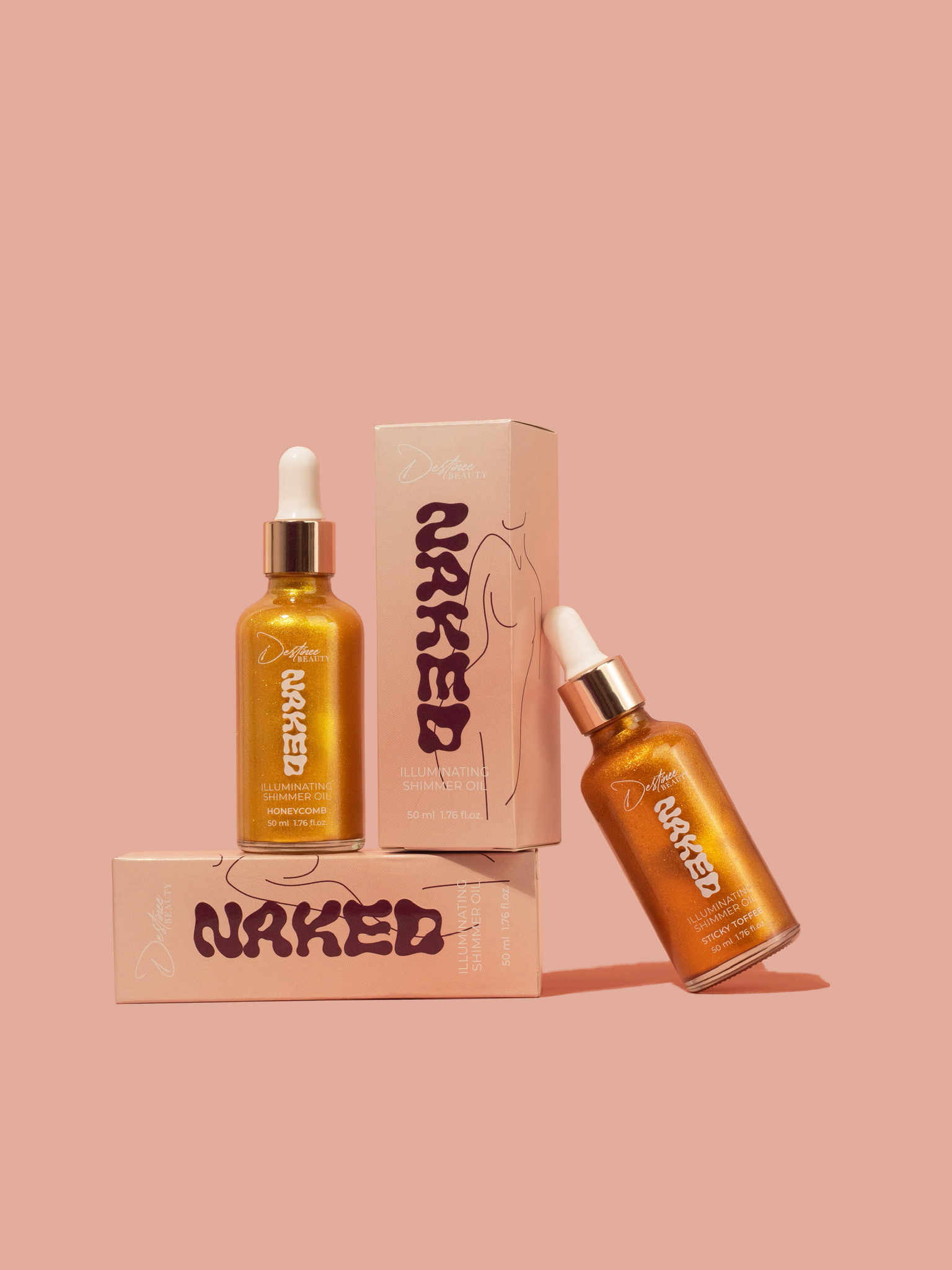 Shimmer Oils – Destinee Beauty