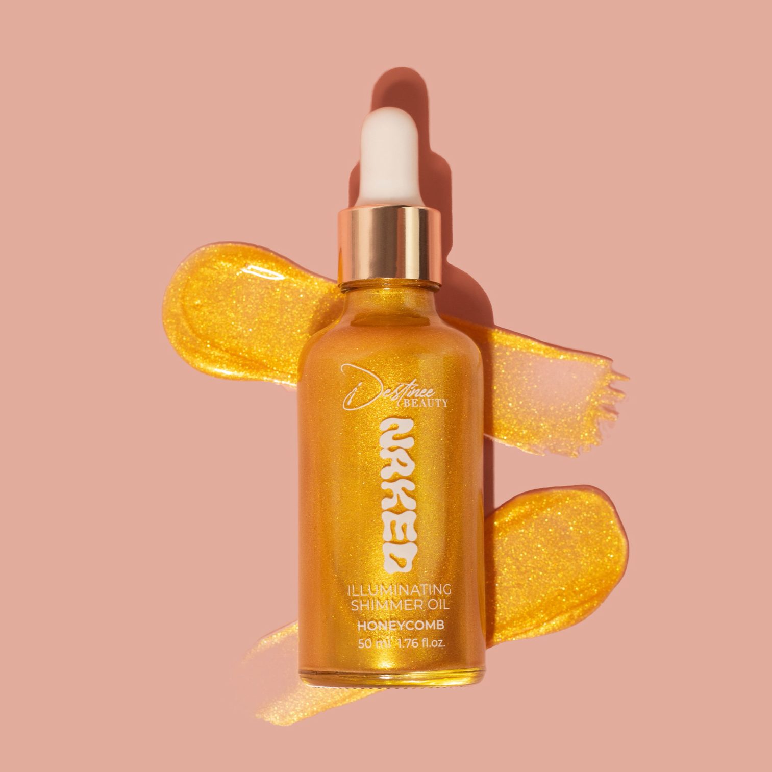 Naked Illuminating Shimmer Oil - Honeycomb – Destinee Beauty